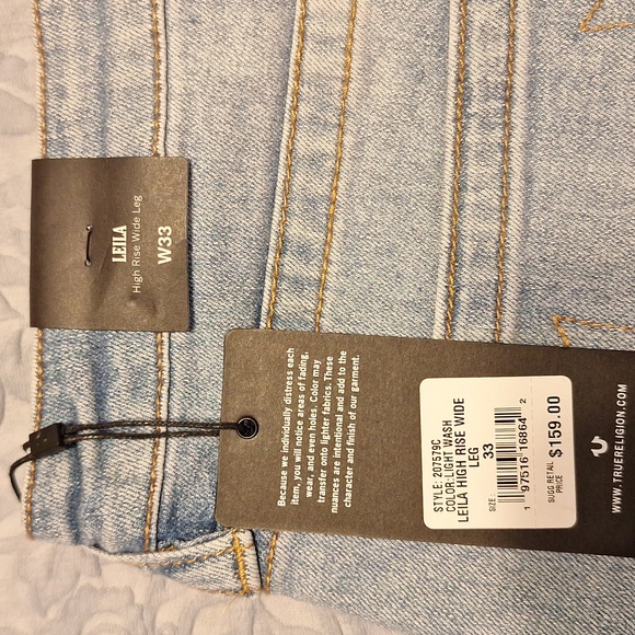 True Religion | Jeans | New With Tags Jeans | Poshmark